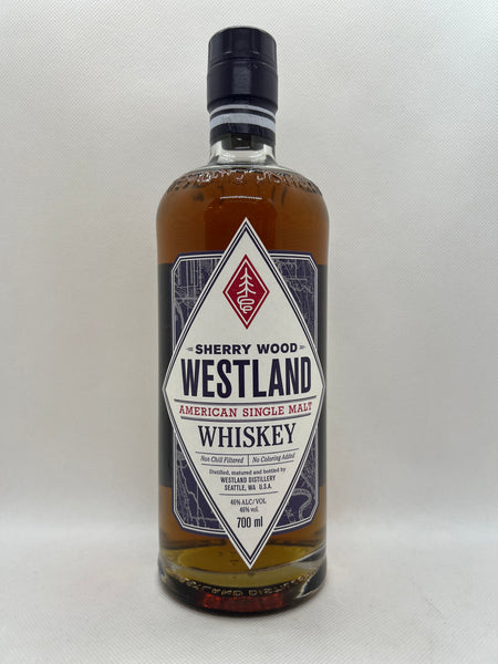 WESTLAND American Single Malt Sherry Wood – Intercaves Limoges