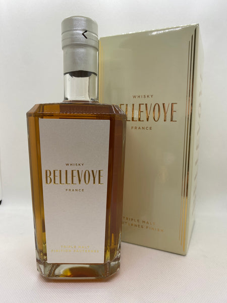 WHISKY FRANCE BELLEVOYE BLANC FINITION SAUTERNES 40% 70CL – Intercaves Limoges
